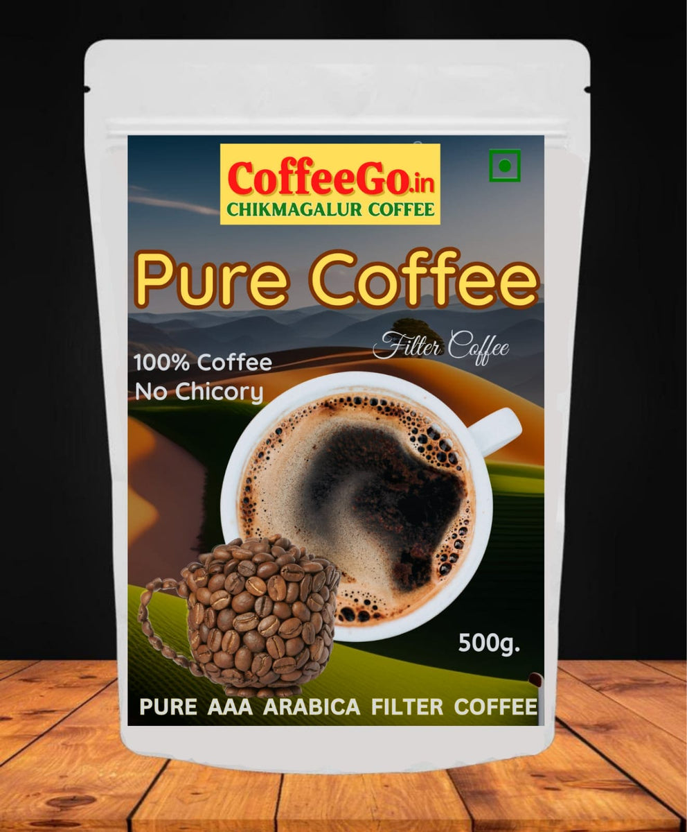 Pure Coffee, PURE ARABICA AAA Beans Filter Coffee Powder Without Chico ...