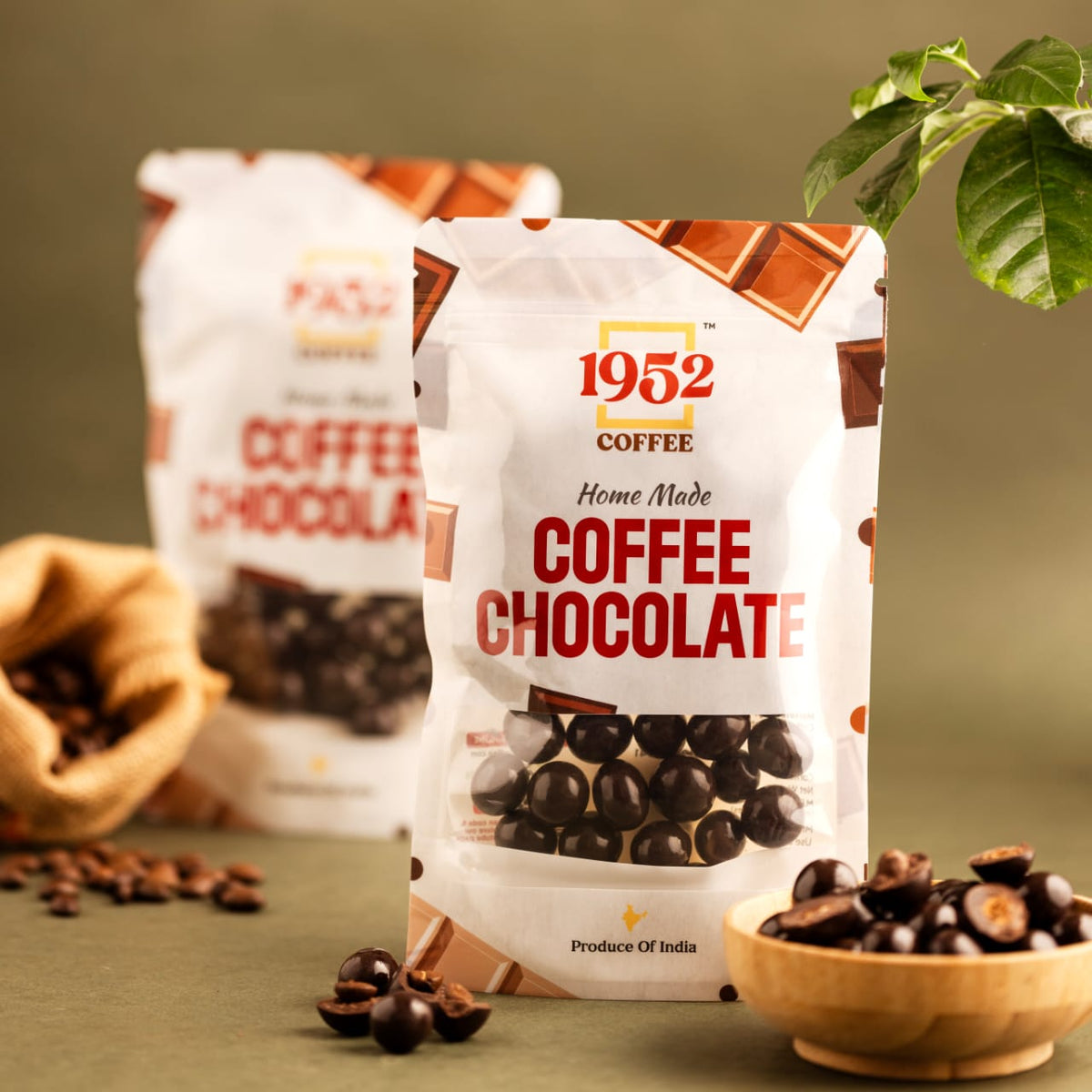 Coffee Chocolate 200gms (100g×2) – CoffeeGo.in